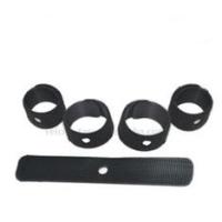 China Laser Hole 100% Nylon Hook and Loop Cable Ties Heavy Duty Reusable Wire Wrap 50mm for sale