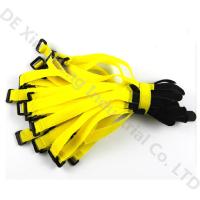 China Custom Hook and Loop Straps with Buckle 50mm Width Reusable Cable Ties for sale