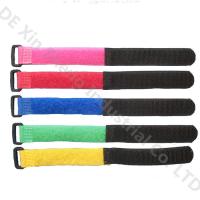 China Logo Printable Hook And Loop Straps Wire  Straps Various Shape for sale