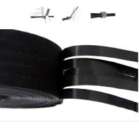 China Customised Size Reusable Dual-use Hook and Loop Cable Tie and Double Sided Hook and Loop Tape for sale
