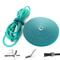China 100%nylon 10mm Width Double Sided Hook And Loop cable tie strap for sale