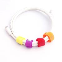 China Releasable Back to Back Hook and Loop Cable Ties 25mm x 200mm Screw Mountable Reusable Nylon for sale