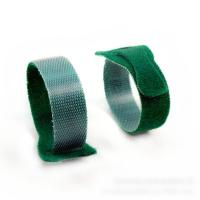 China Reusable 25x200mm T-Shape Double Side Back to Back Hook and Loop Cable Ties Nylon for sale