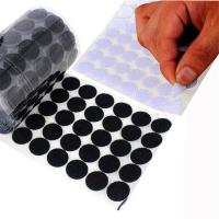 China Self Adhesive 110mm Hook and Loop Spots Double Sided Nylon Dots Heavy Duty 2500 Times Peel for sale