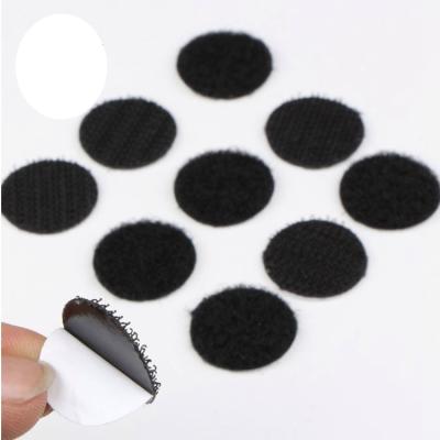 China 2500 Peeling Nylon Adhesive Hook And Loop Circles Environmental for sale
