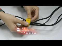 shape velcro cable tie