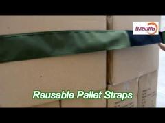 50mm width coloful nylon cargo straps reusable weightlifting wrist wraps