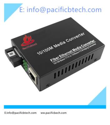 China 10/100M BIDI Fiber Media Converter for sale