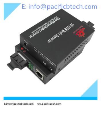 China 10/100M Duplex Fiber Media Converter for sale