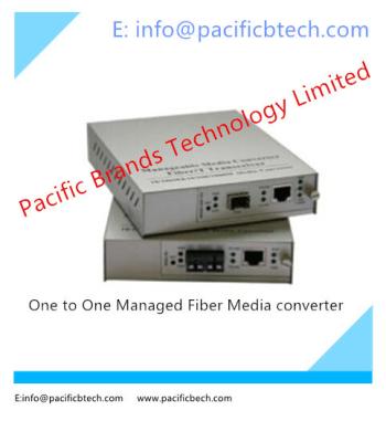 China One to One Managed FE Fiber Media Converter for sale