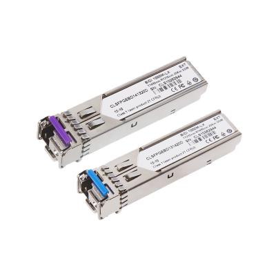 China 1.25Gbps SFP Transceiver, Bidi Singlemode Single Fiber LC  1310/1550NM 20KM for sale