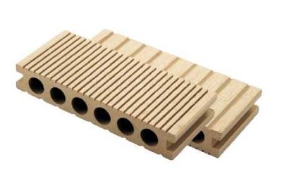 China 140X24-A Eco green Forest Easy Assemble Hollow Plastic wood composite wpc decking for sale