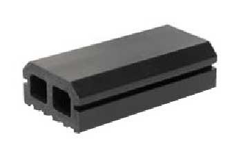 China 50x28 wpc accessories with joist 28 mm thickness and 50mm width for sale