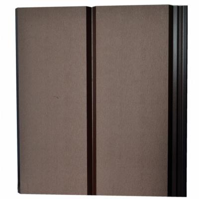 China 148x21 wpc wall cladding used in outdoors exterior decoration brushing surface for sale