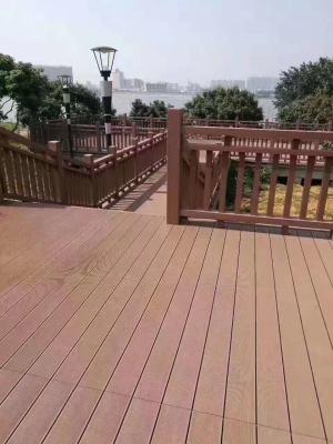 China engineered flooring wood plastic composite deck frost resistance wpc decking for sale