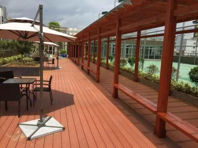 China wholesale waterproof wpc composite decking flooring laminate engineered flooring swimming pool for sale