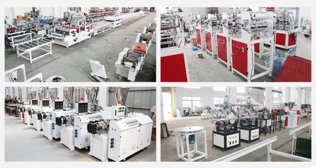 UPVC WPC PVC Panel Wall Panel Making Wood Plastic Composite Machine Profile Extrusion line 13