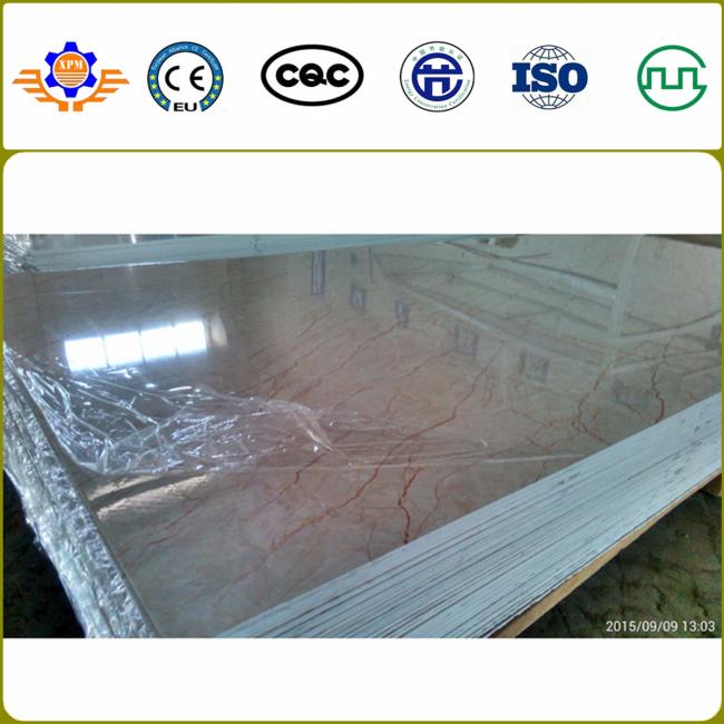 PVC artificial marble sheet extruder