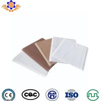 China Plastic PVC WPC Ceiling Wall Panel Make Manufacturing Extrusion Machine Lines for sale