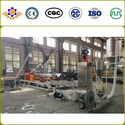 中国 PP PE Flakes Pelletizing Recycled Plastic Granules Extruder Machine Production Line 販売のため