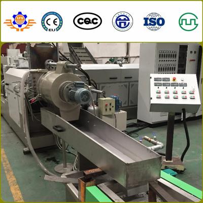 中国 PP PE Flakes Pelletizing Recycled Plastic Granules Extruder Machine Production Line 販売のため