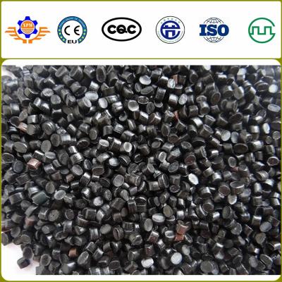 中国 PP PE Flakes Pelletizing Recycled Plastic Granules Extruder Machine Production Line 販売のため