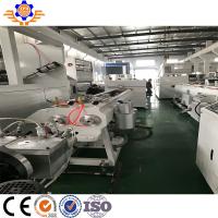 China High Capacity Pipe Extrusion Machine , Double Strands PVC Pipe Making Machine for sale