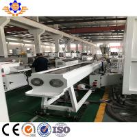 China High Capacity Pipe Extrusion Machine , Double Strands PVC Pipe Making Machine for sale