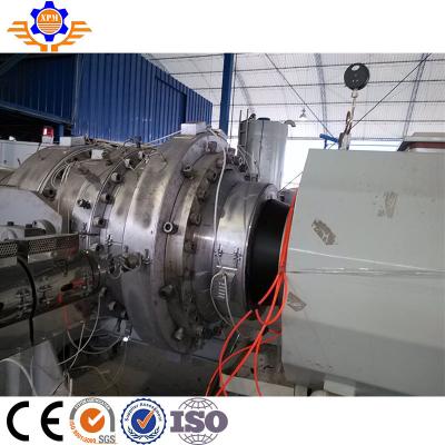 China Tubulação do PE 16 a de 800mm que faz a linha 25 linha único parafuso da extrusão da máquina da cor à venda