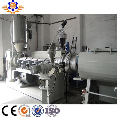 Cina Linea dell'estrusione del tubo del PVC su misura vite gemellata con l'alta velocità e la capacità in vendita