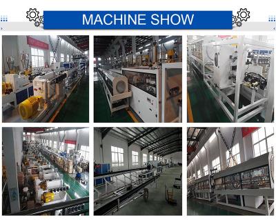 Cina Linee dell'estrusione del tubo dell'HDPE PPR del PE tubo di plastica di 110mm - di 20 che fa macchina in vendita