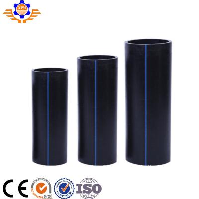 China 110 - 315MM PE Pipe Extrusion Line Vacuum Calibration Sleeves 160KW Single Screw Plastic Extruder à venda