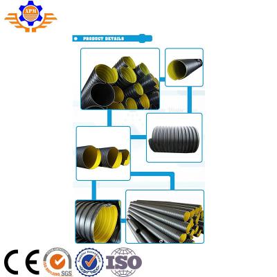 Cina 440Kw linea di produzione ondulata a parete semplice del tubo dell'HDPE pp che rende macchina a parete semplice in vendita