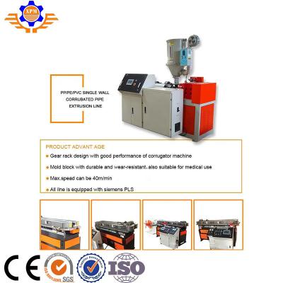 Cina Linea ondulata flessibile medica di plastica dell'estrusione del tubo flessibile del tubo della metropolitana del PE pp di 4.5-50MM in vendita