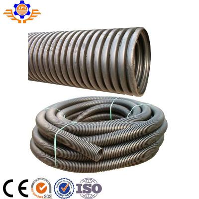 Cina Linea gemellata linea ondulata a parete semplice macchina dell'estrusione del tubo del PVC del PE della vite dell'estrusione del tubo in vendita