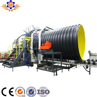 Cina linea linea ondulata a parete semplice dell'estrusione del tubo del PVC del PE pp di 6m 110mm del tubo del PVC in vendita