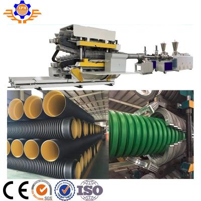 China El PVC del HDPE PPR de 63-110M M acanaló la línea de la máquina de la protuberancia del tubo del Pvc del PA de EVA de la máquina del tubo en venta