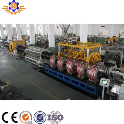 Cina Linea di plastica dell'estrusione del tubo per il tubo ondulato doppio PE/dei pp in vendita