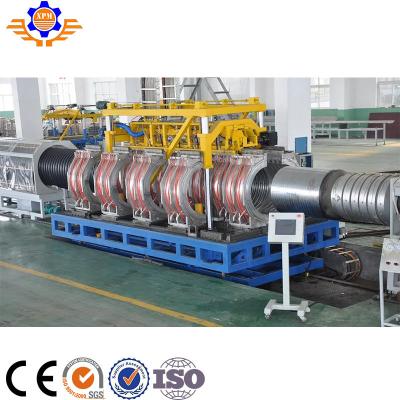 Cina linea linea ondulata a parete semplice dell'estrusione del tubo del PVC del PE pp di 6m 110mm del tubo del PVC in vendita