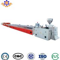 China 20M Plastic PVC Profile Extrusion Line For Wall Ceiling Corner Tile Making for sale