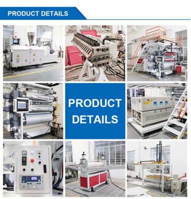 Cina 800 alla linea di produzione di pietra artificiale 8500pcs/24h linea gemellata dell'estrusione del foglio della pietra di profilo del PVC della vite in vendita