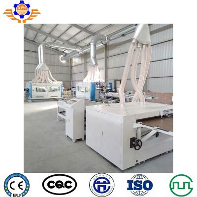 China SPC PVC Floor Tile Plastic Board Extrusion Line Wood Plastic Wpc Flooring Production Line for sale