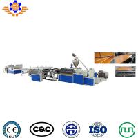 China 55kw PVC Ceiling Production Line WPC Wall Panel Making Machine With Lamination Machine for sale