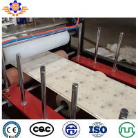 China 55kw PVC Ceiling Production Line WPC Wall Panel Making Machine With Lamination Machine for sale