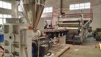 China PVC Gilding Tablecloth Lace Making Machine Production Line for sale