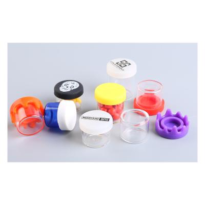 China supplier factory wholesale borosilicate glass-tube-pipe white rubber  gold cap and glass tube for sale