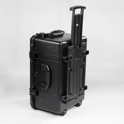 China Black Waterproof Plastic Equipment Case Reliable Protection à venda