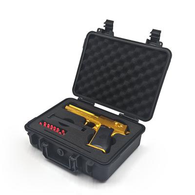 Cina 2 Compartments Plastic Gun Case With 2 Keys And Key Lock in vendita