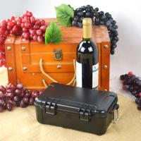 China Lightweight Plastic Cigar Case Rectangular Design Holds Up To 10 Cigars for sale