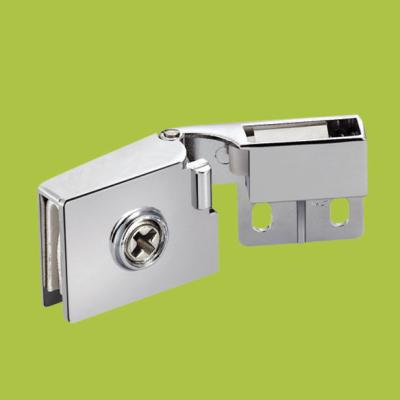 China Zinc alloy hinge for bathroom door ,furniture hardware hinges with Chrome Gold finish for sale